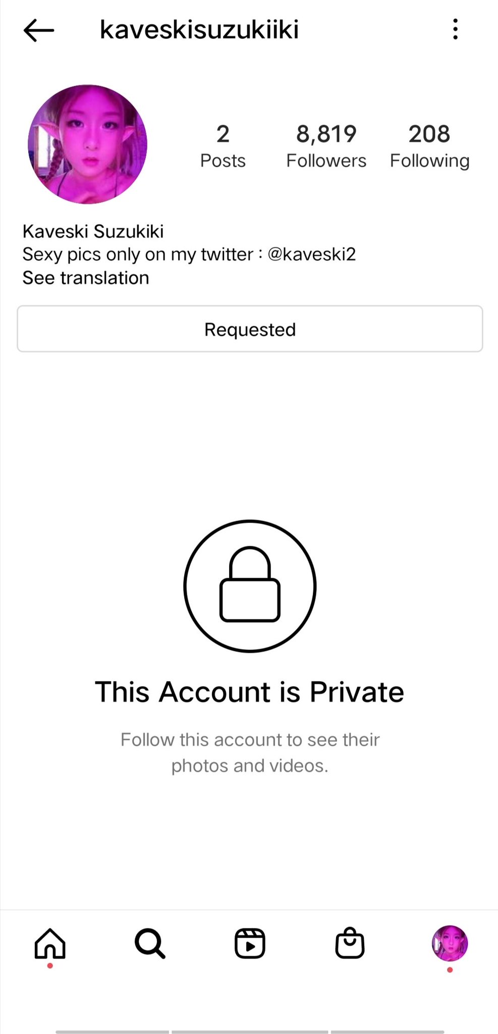 TW Pornstars - Kaveski Suzuki. Twitter. This Instagram account is NOT ...