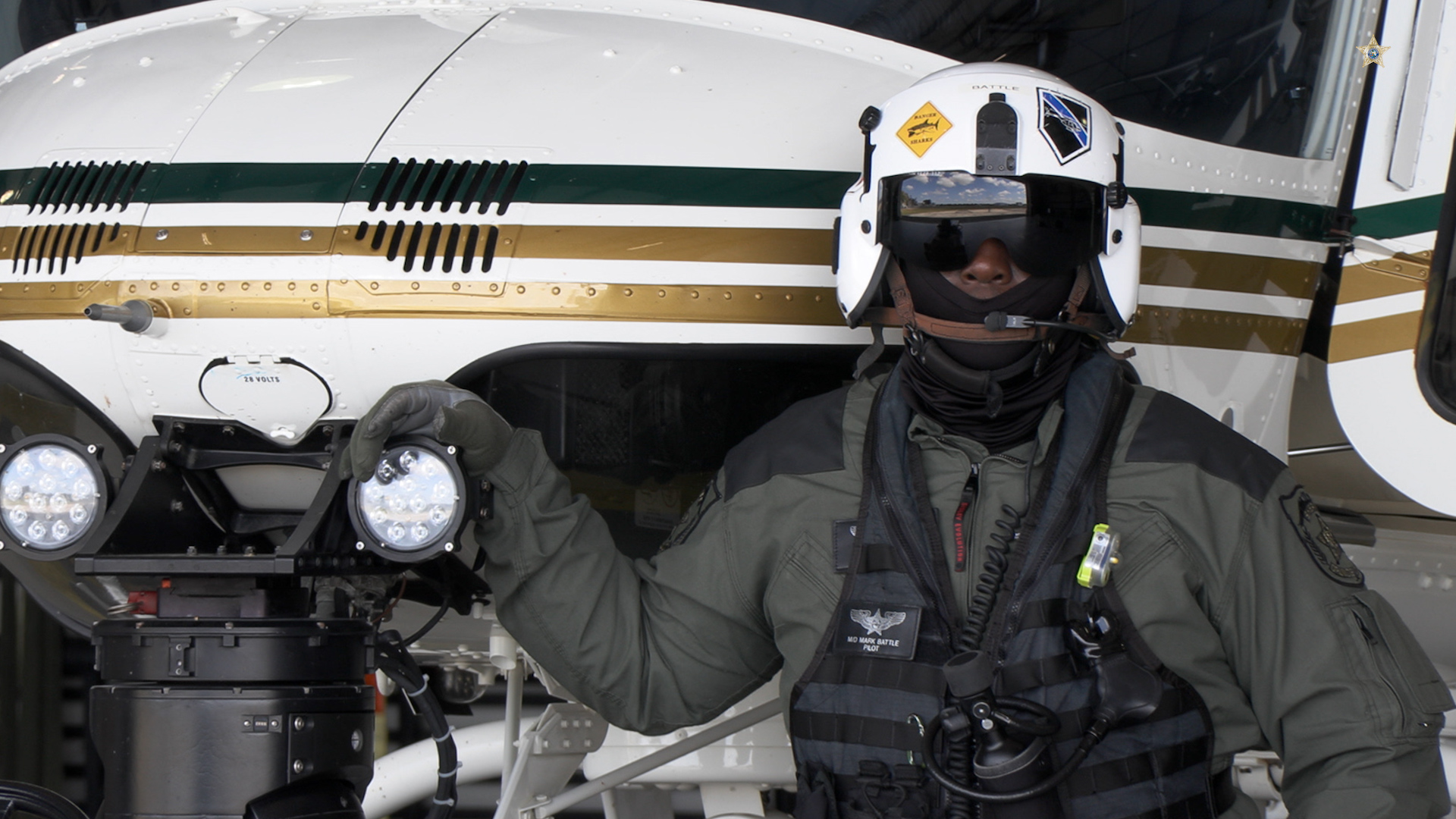 Air Force Helicopter Pilot Helmet