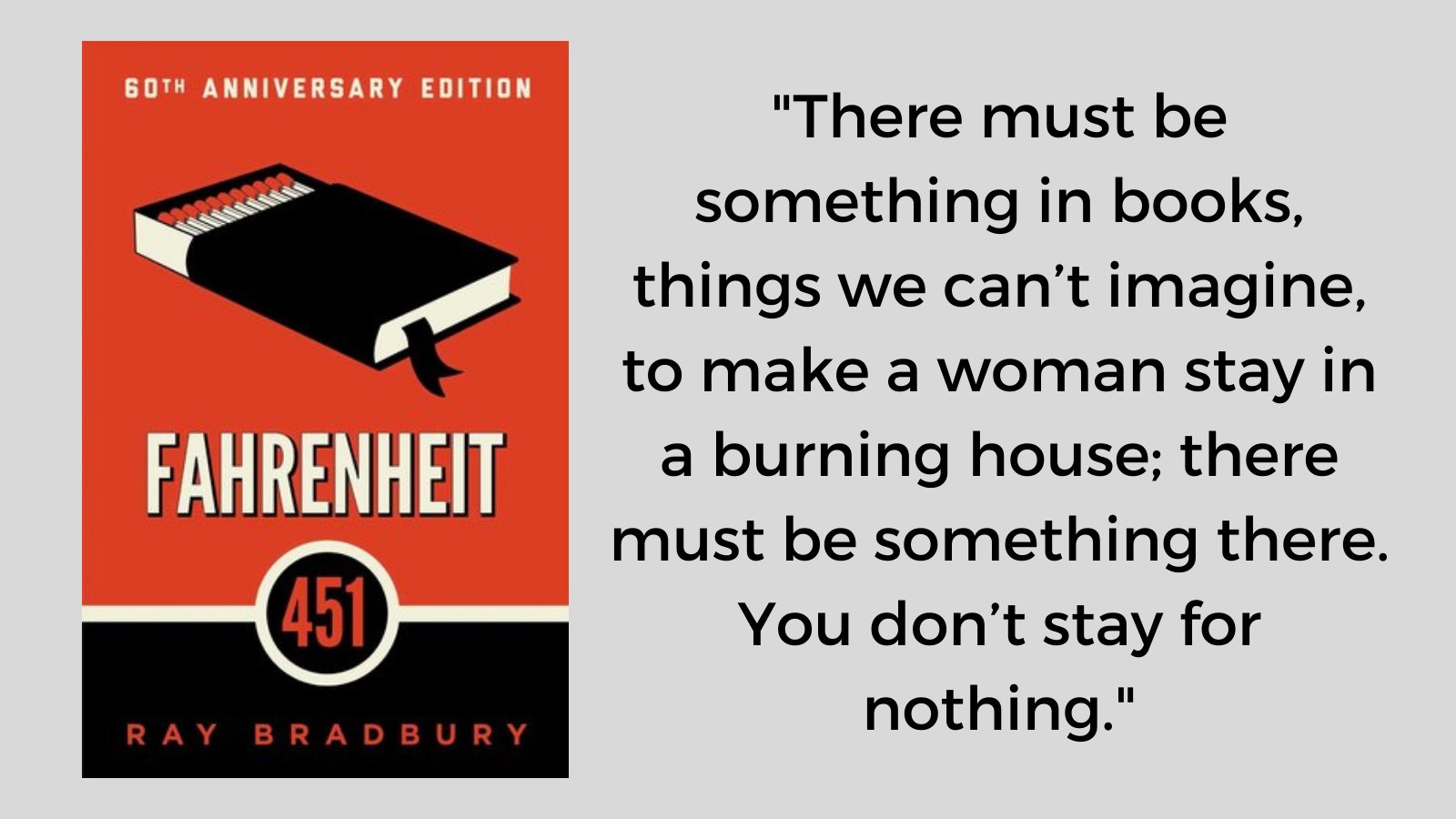 Fahrenheit 451 60th Edition