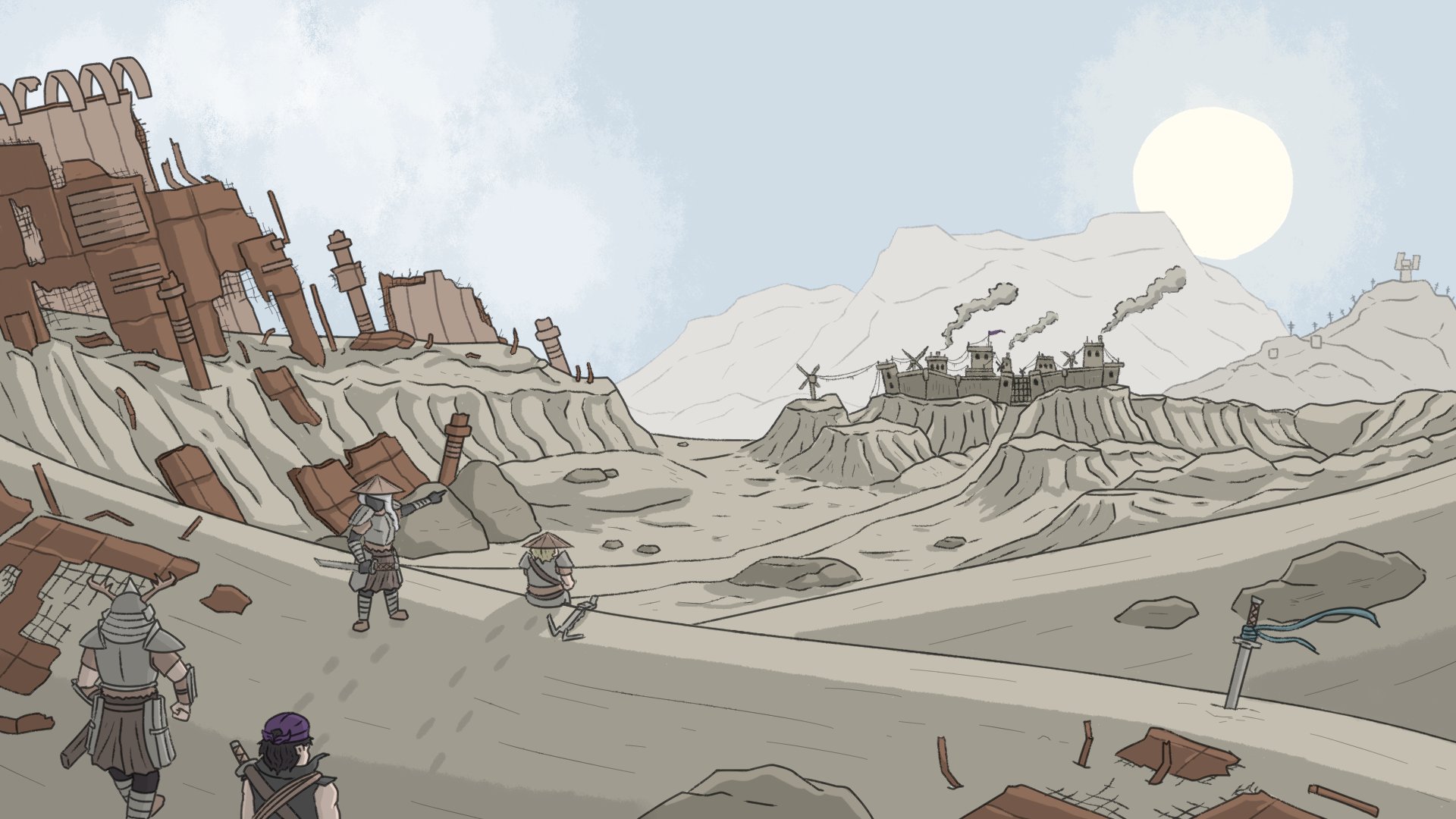 Post Apocalyptic World Of Adventure Time