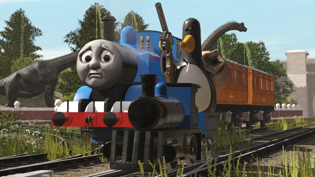 Wallace And Gromit Train Chase