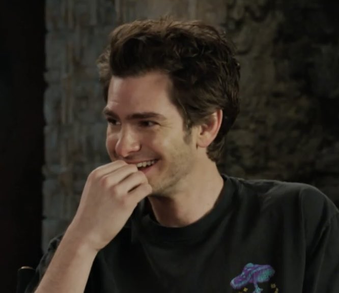 Andrew Garfield Smiling