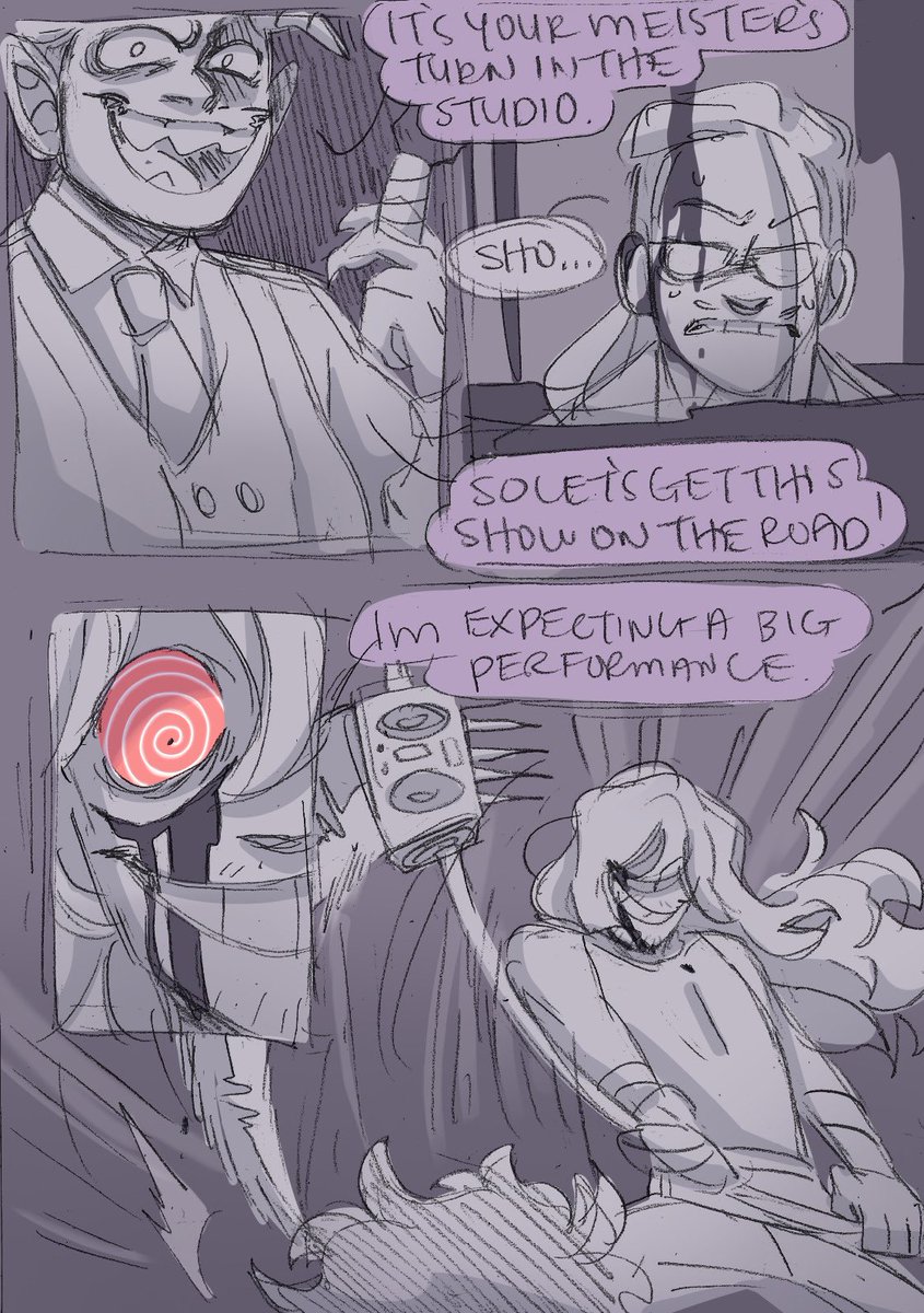 「Offering these rough one page comics too; these will be abou」nartの漫画