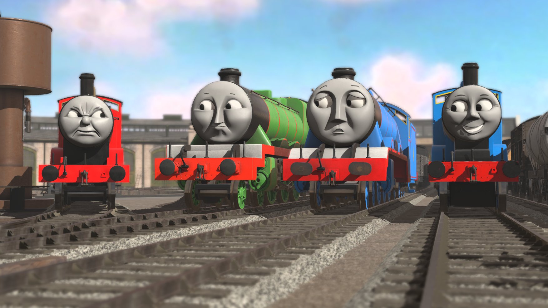 Thomas The Tank Engine Edward Gordon And Henry