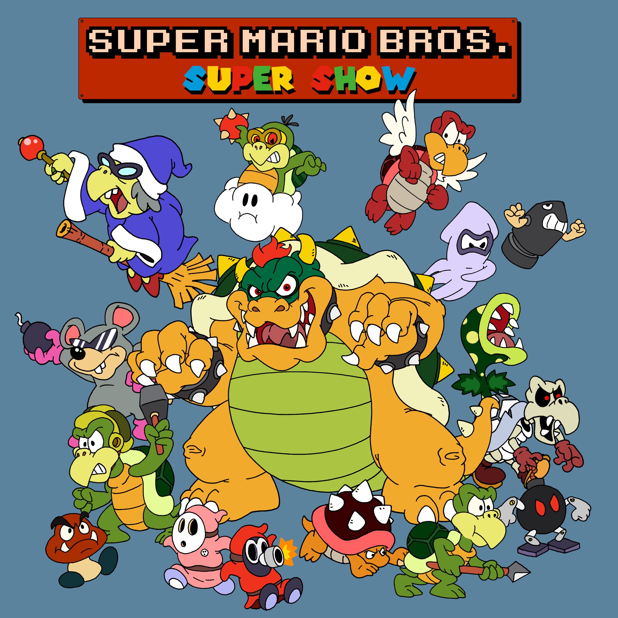 Mario Bros Super Show Characters