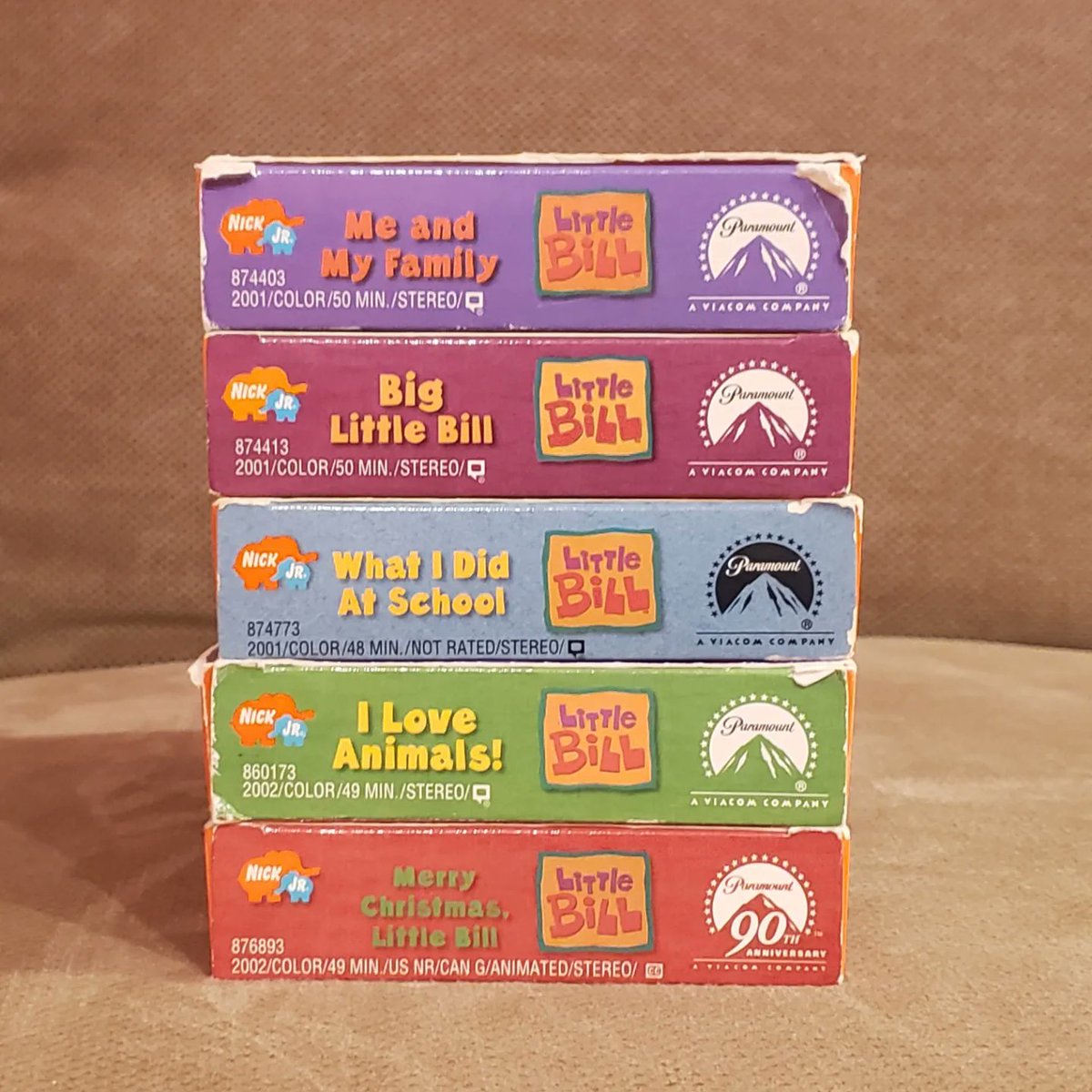 Paramount Little Bill Vhs Me And My Family