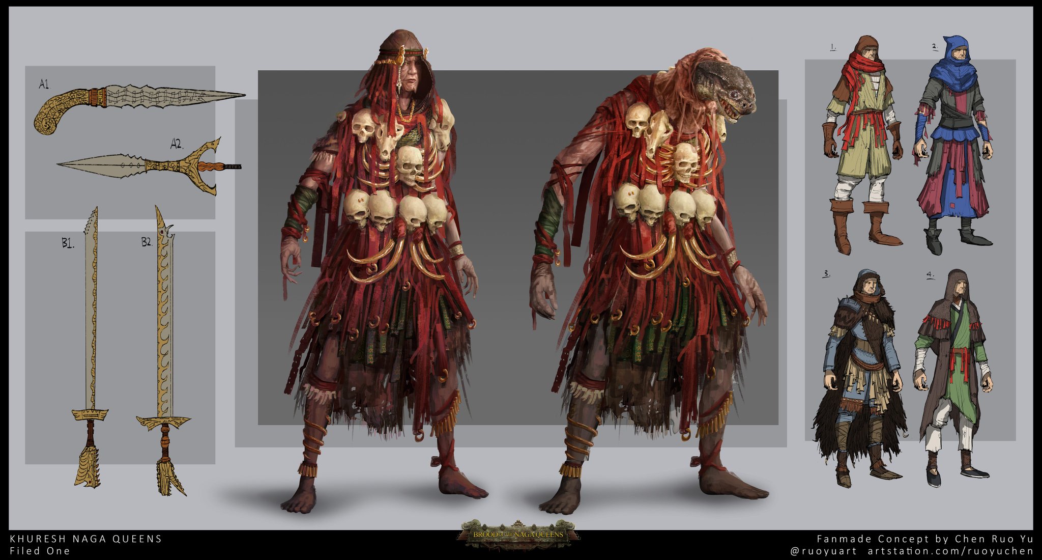 Ruo Yu Chen 🇭🇰 on Twitter: "@JordvnNoel While I haven't done any horror-style creatures recently ...