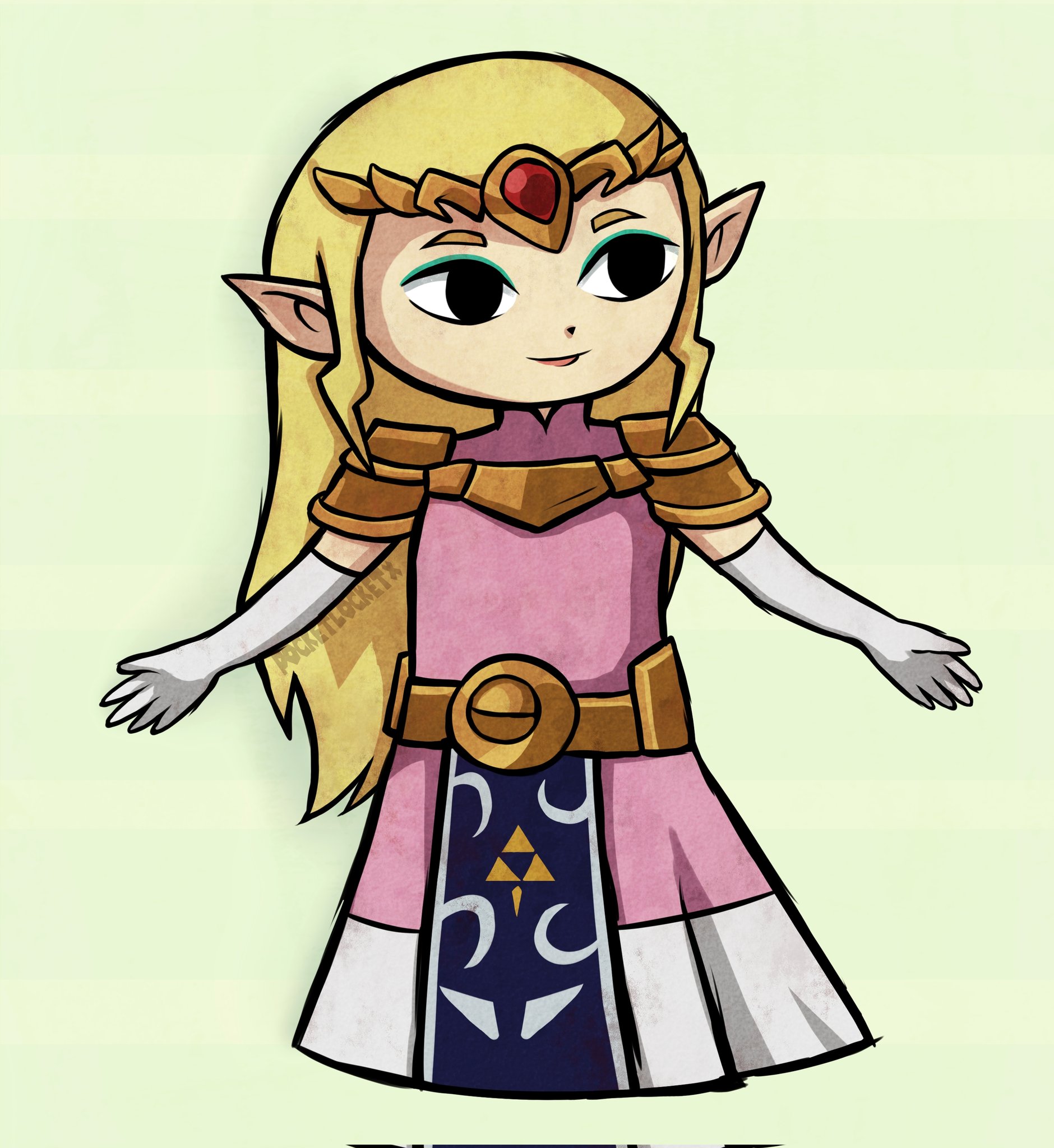 Princess Zelda Wind Waker Costume