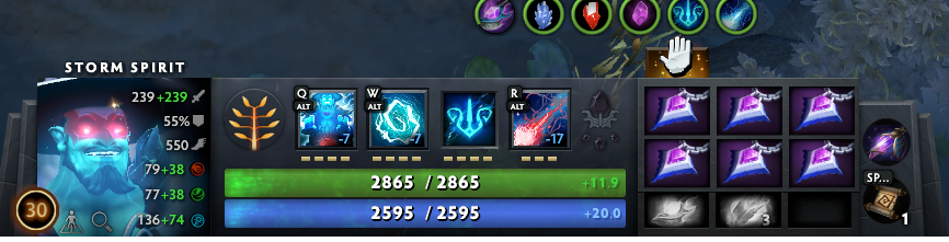 Storm Spirit Item Build