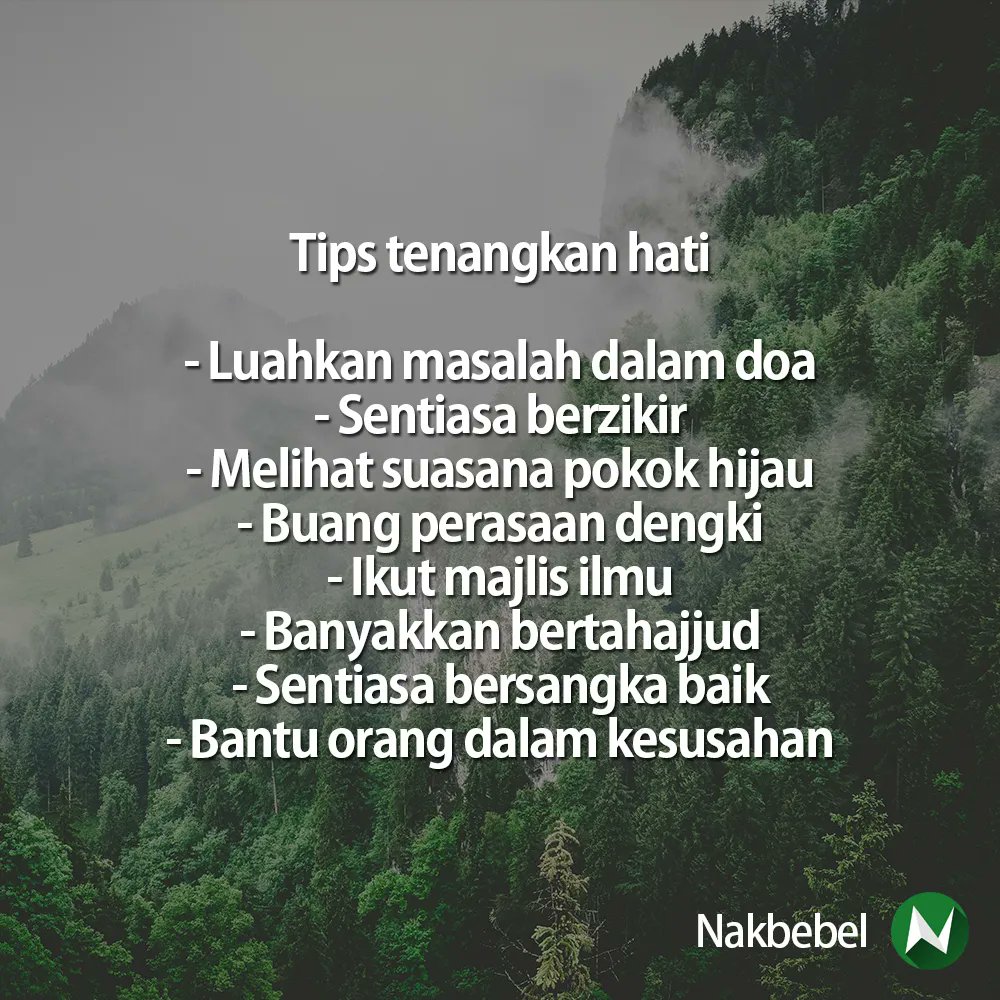 Tenangkan Hati Quotes