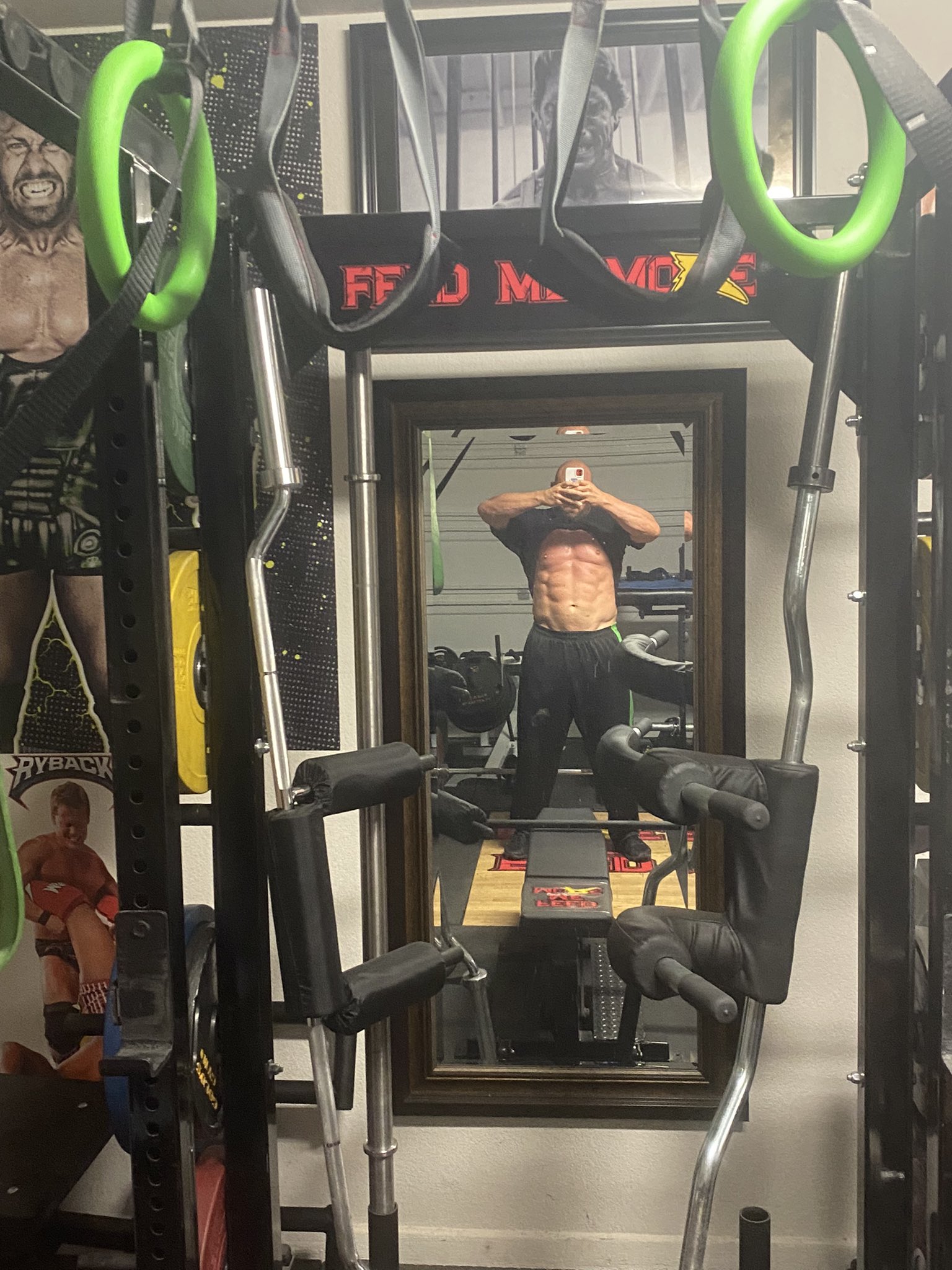 Ryback At Gym