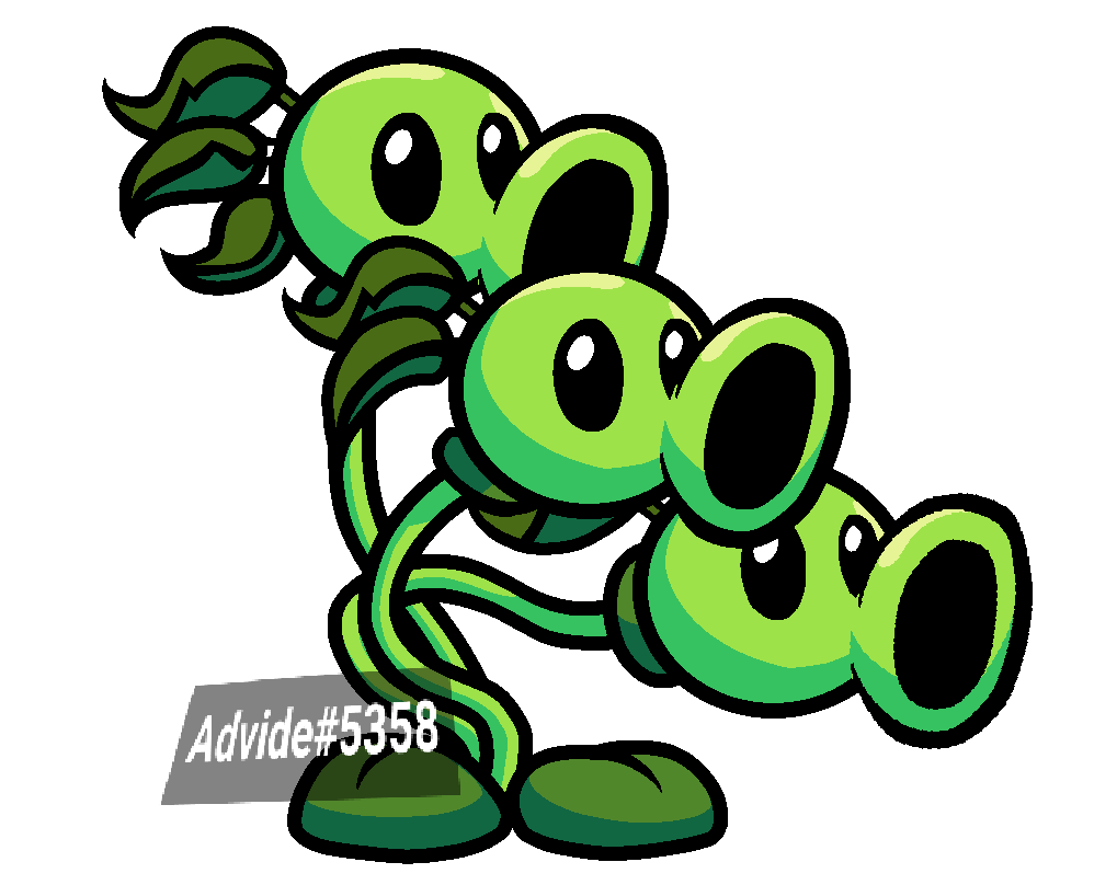 Threepeater Plants Vs Zombies