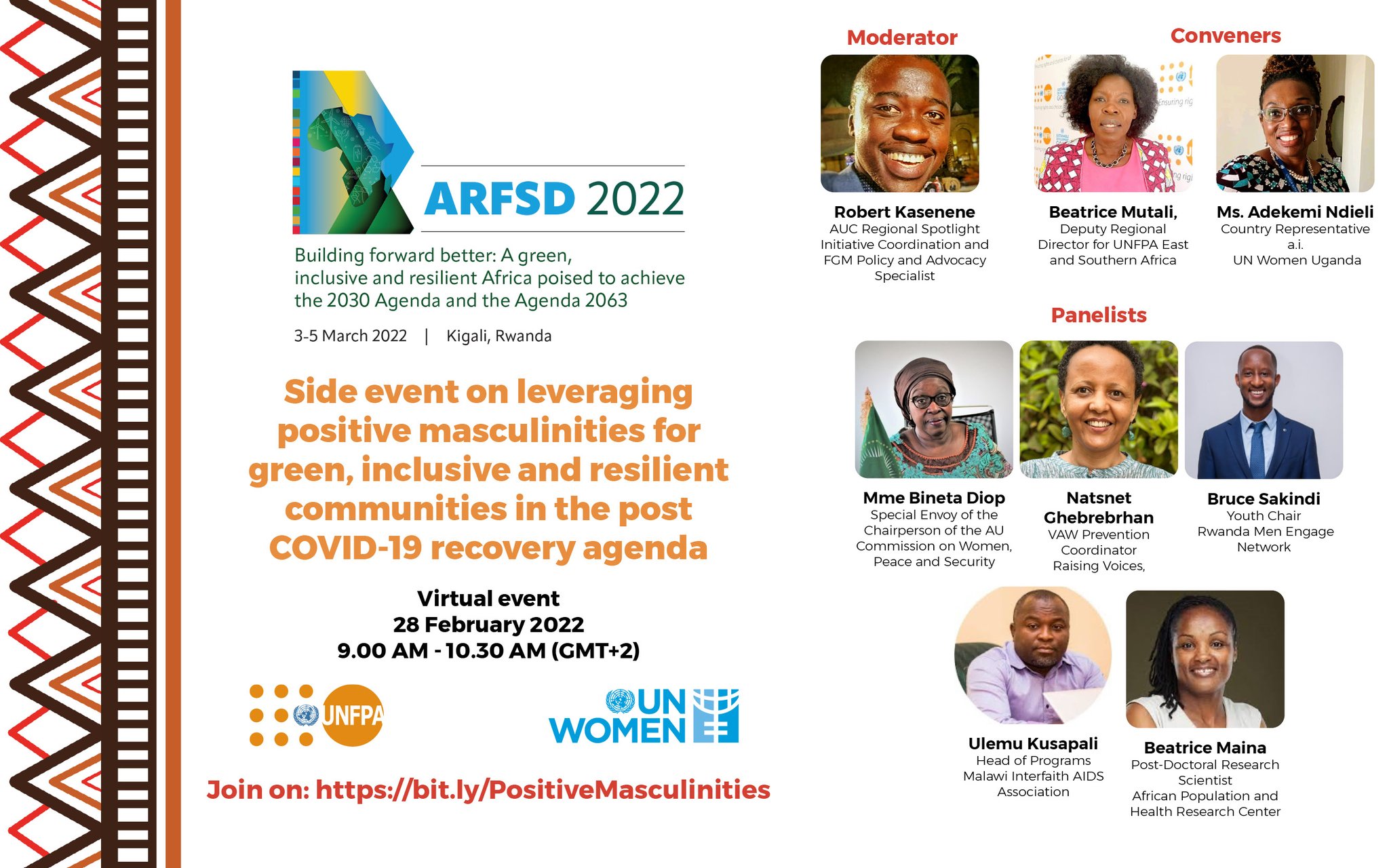 UN Women Africa on Twitter: "Join @UN_Women ESARO & @UNFPA_ESARO for a Virtual Side Event ...