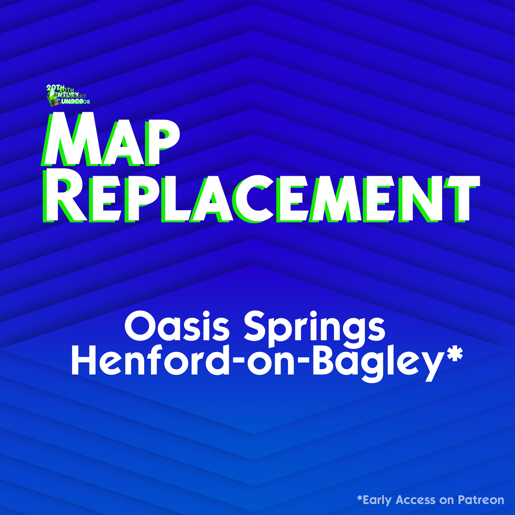 20th Century Plumbob on Twitter: " NEW MAP REPLACEMENTS! I present you, Oasis Springs and ...