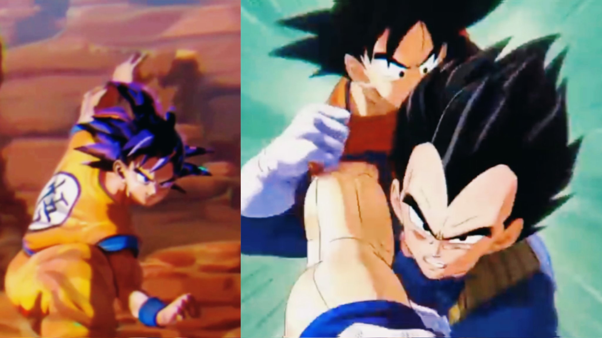 Vegeta Scouter Vs Goku