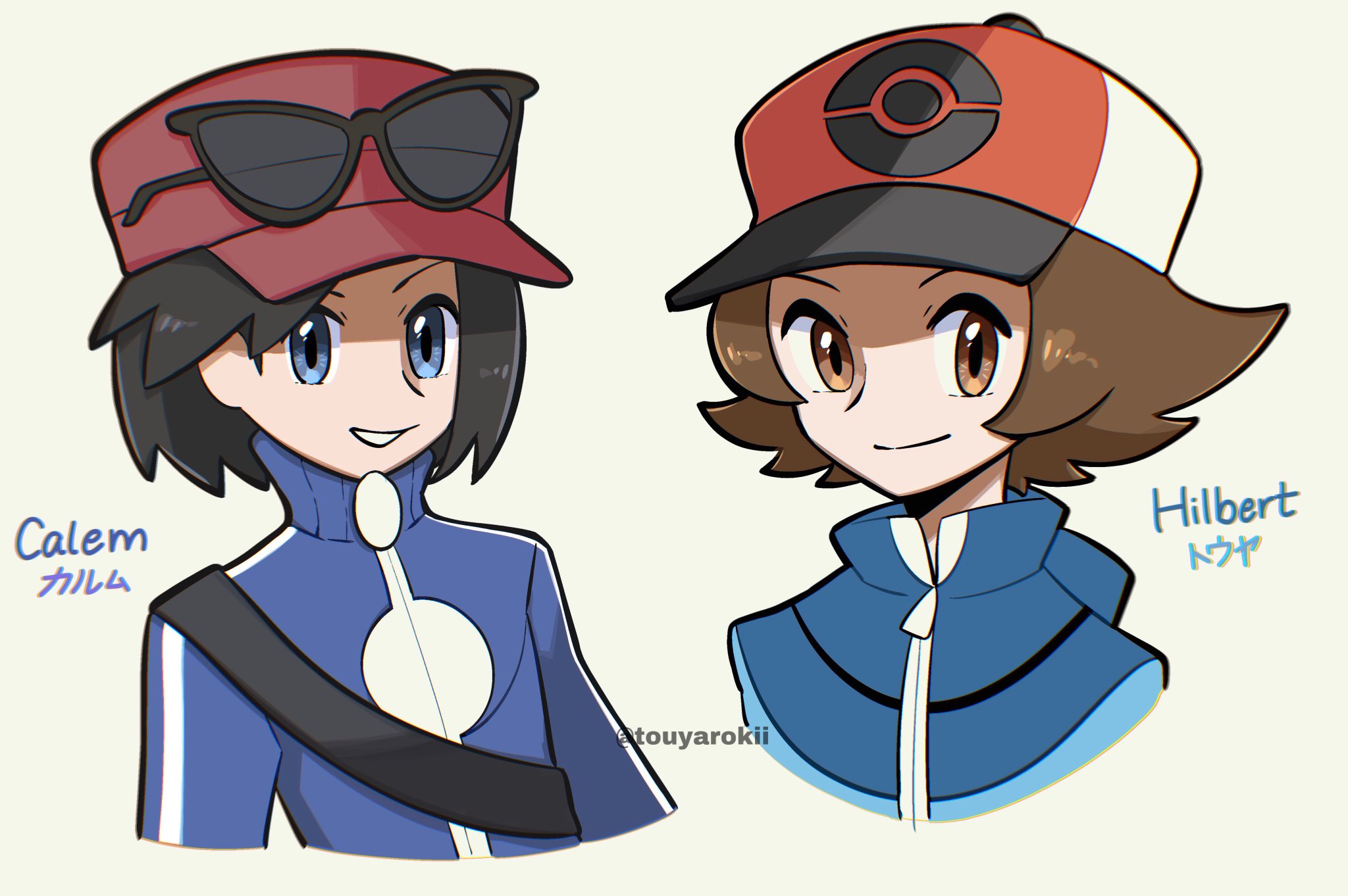 Hilbert Pokemon No Hat