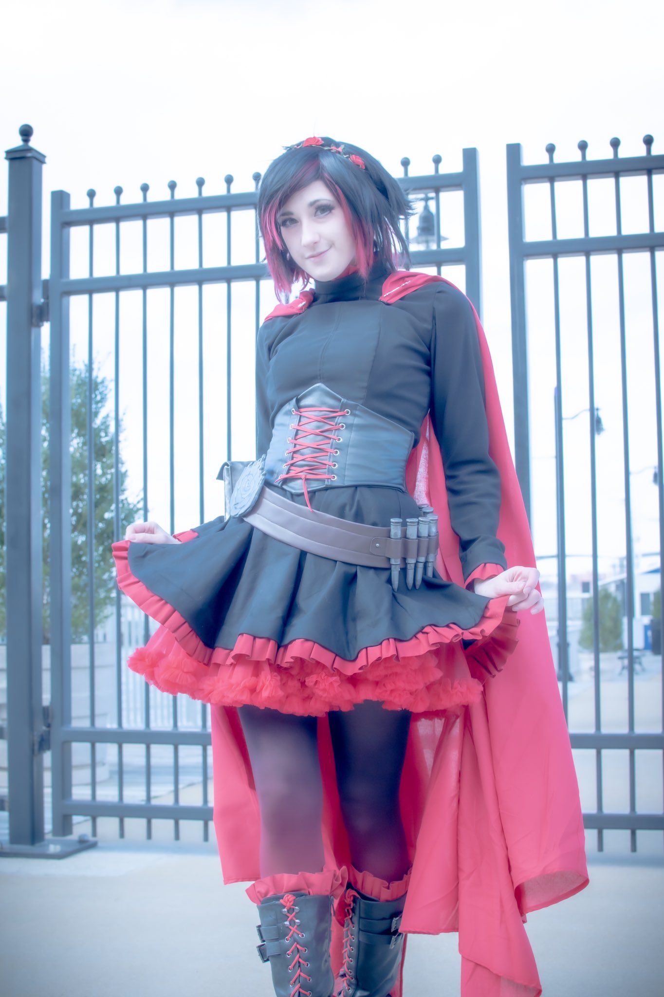 Mangoloo Cosplays 🔜 Magfest and Katsucon on Twitter: "RWBY V1 Ruby Rose 🌹 https://t.co ...