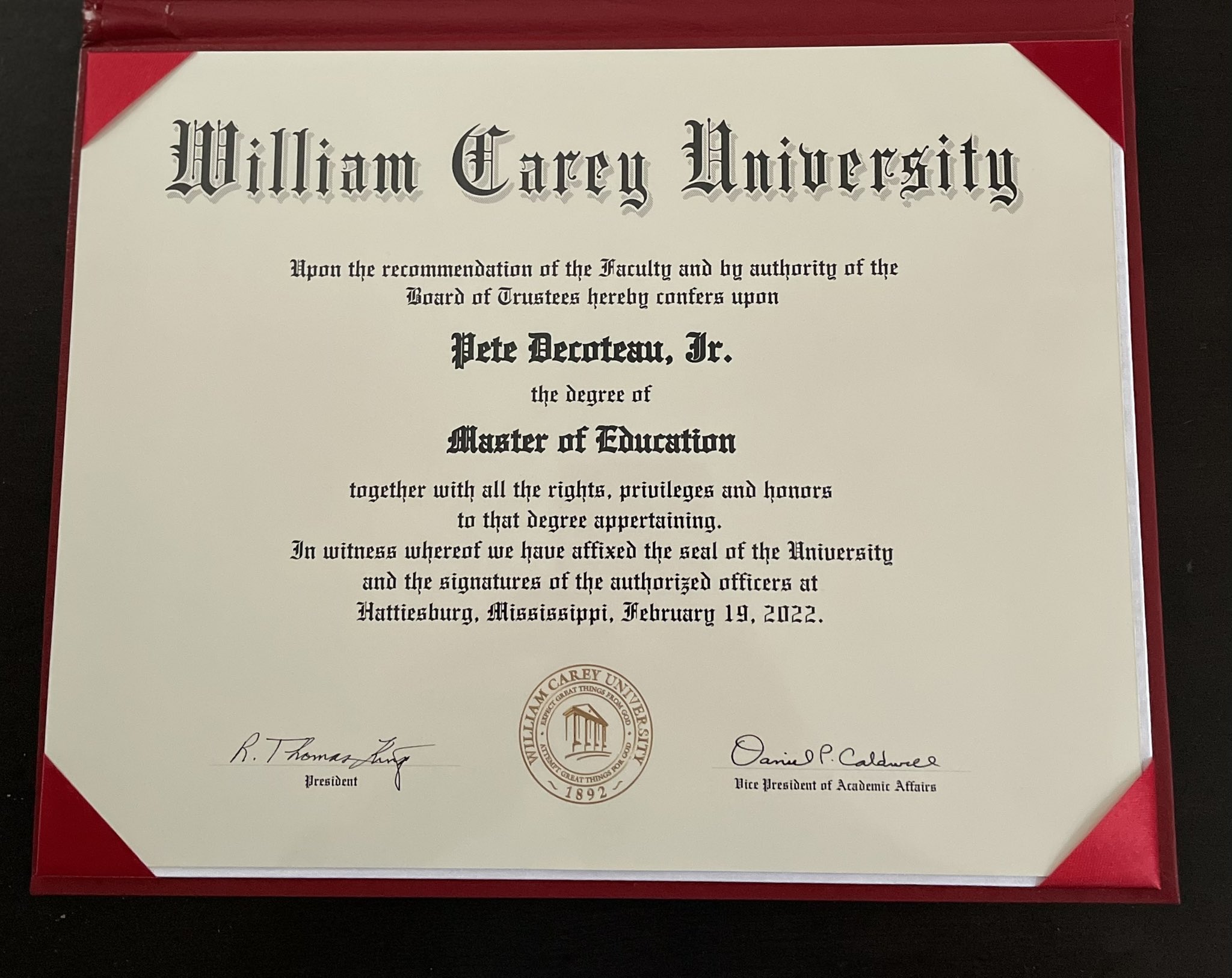 Troy University Diploma