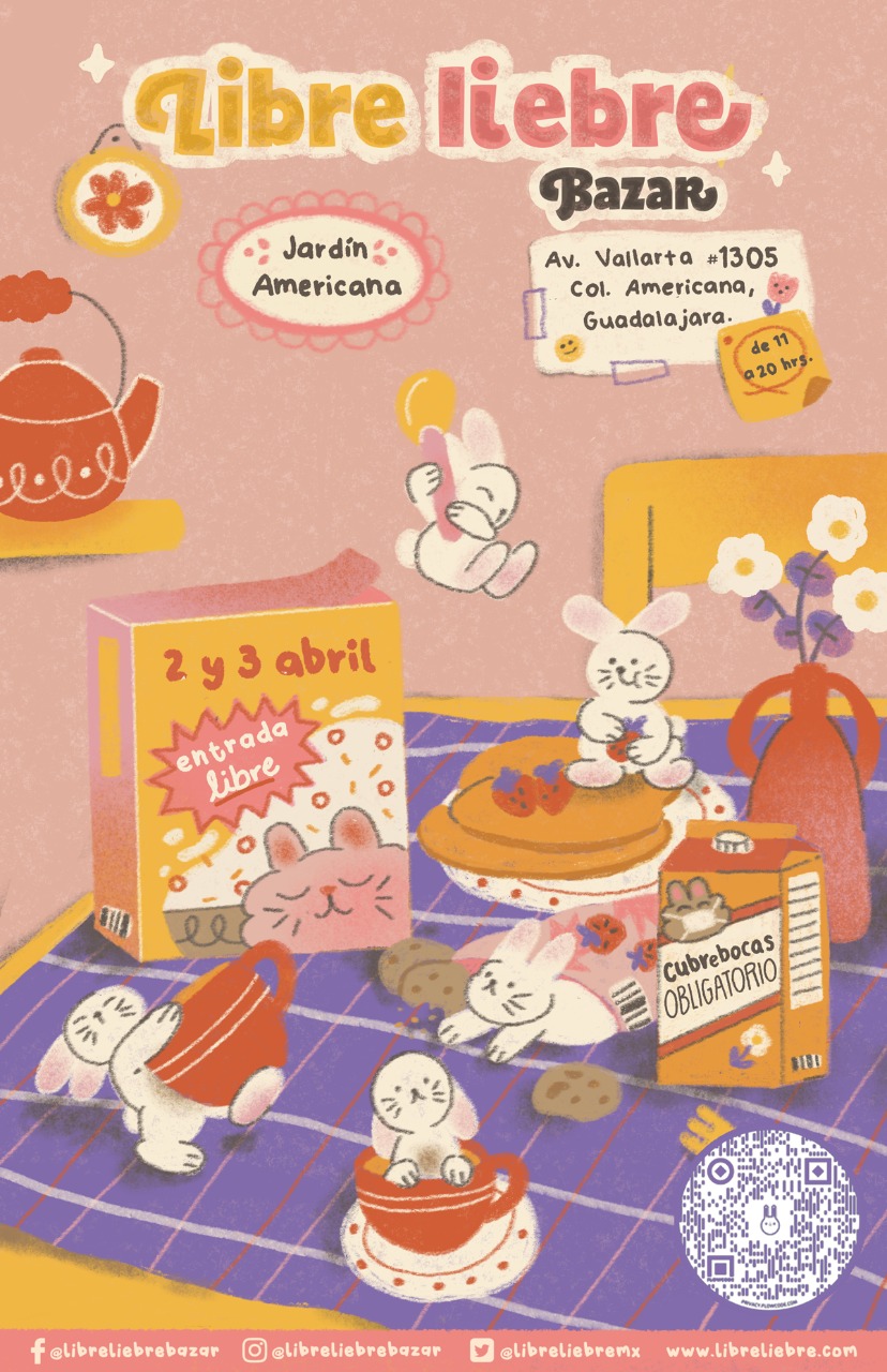 Libre Liebre Bazar on Twitter: "Vamos a Guadalajara por segunda vez, ¿quién se apunta? https://t ...