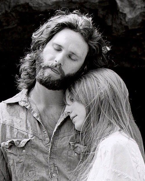 Jim Morrison And Pamela Courson
