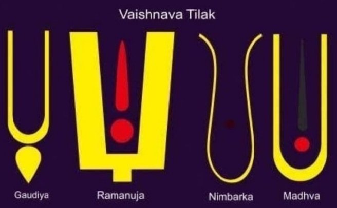 #Thread A long thread on Vaishnava Tilak The Urdhva Pundra is a tilak ...