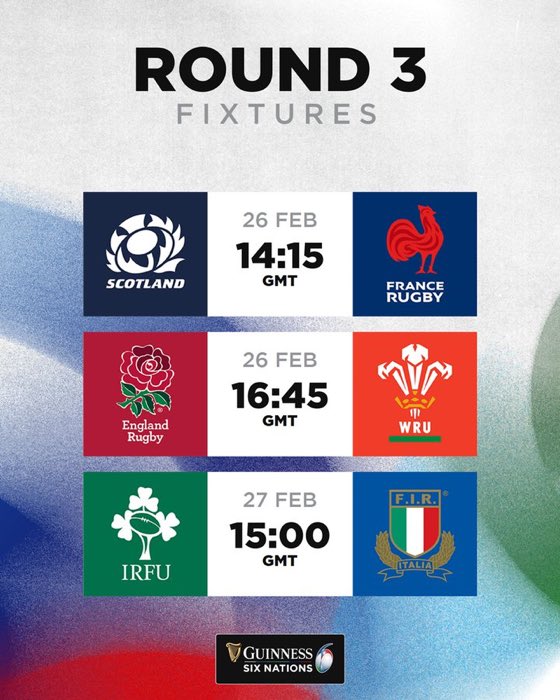 Six nations fixtures 2020 store