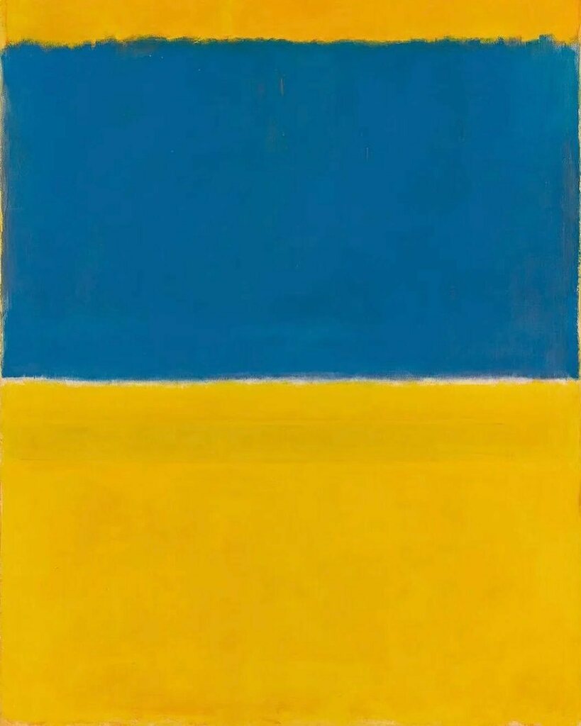 Rothko Blue Yellow