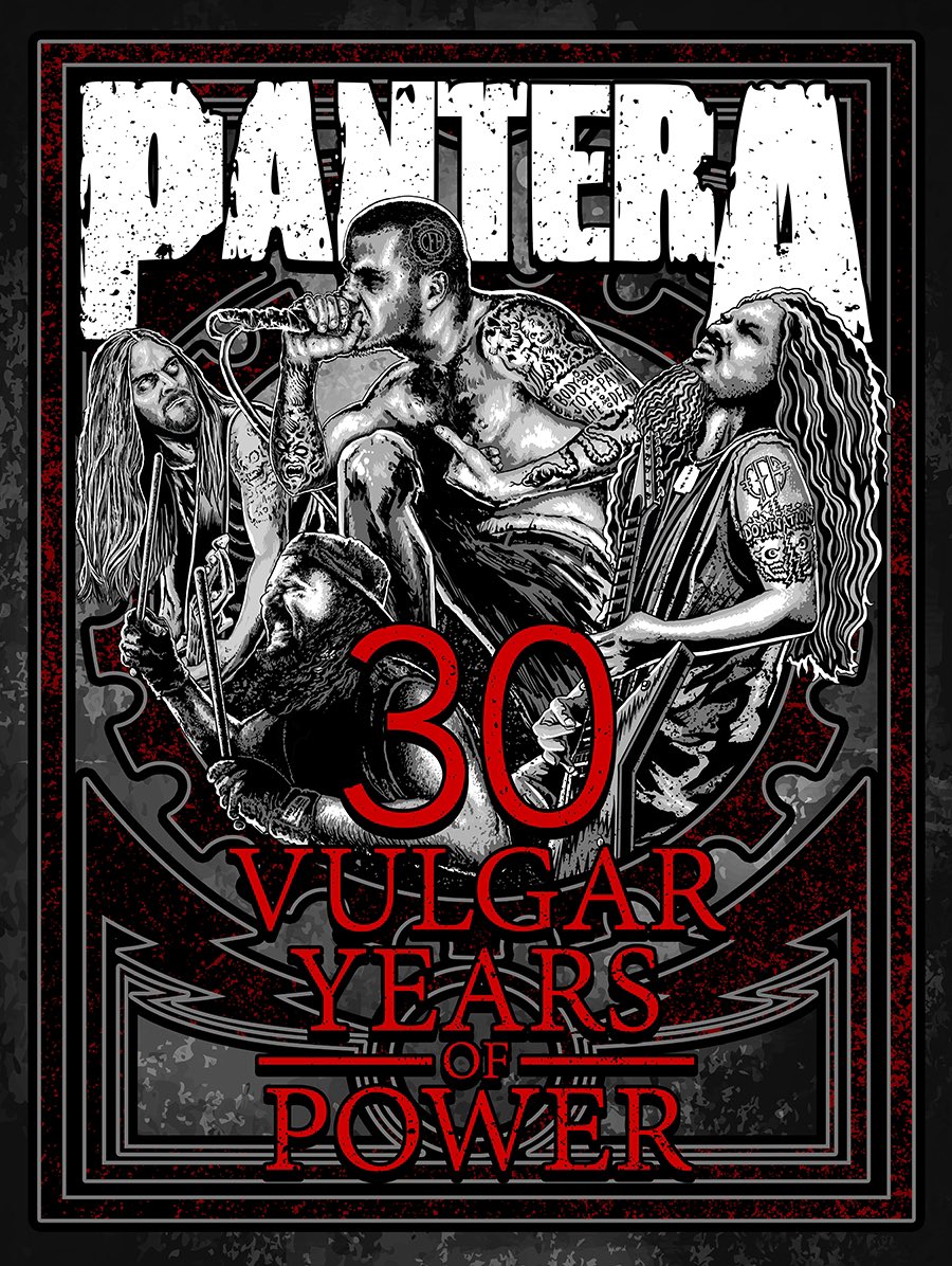 Pantera Vulgar Display Of Power Album Cover