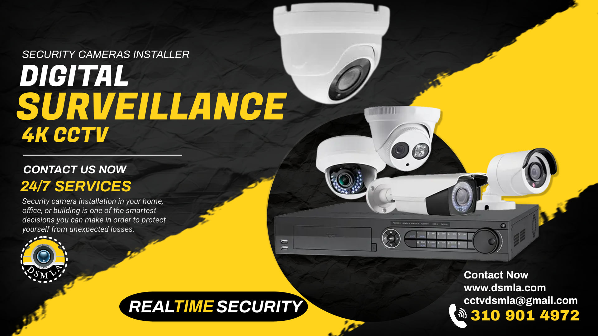 Security Cameras Flyer