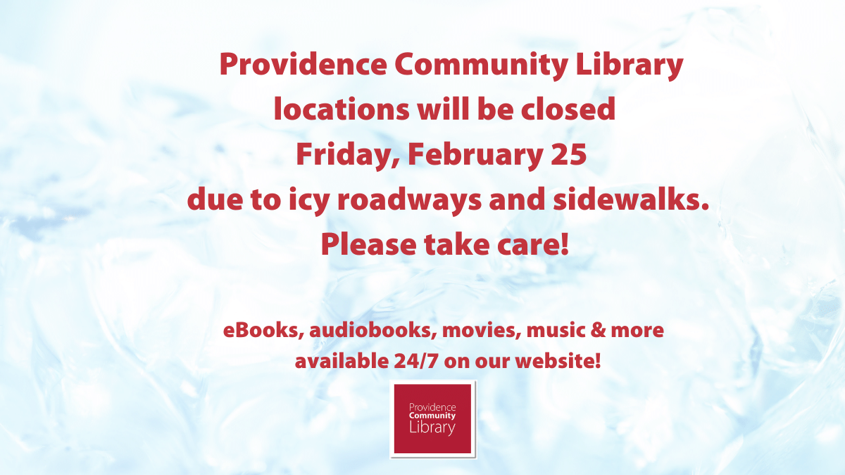 Providence Community Library (@9librariespvd) | Twitter