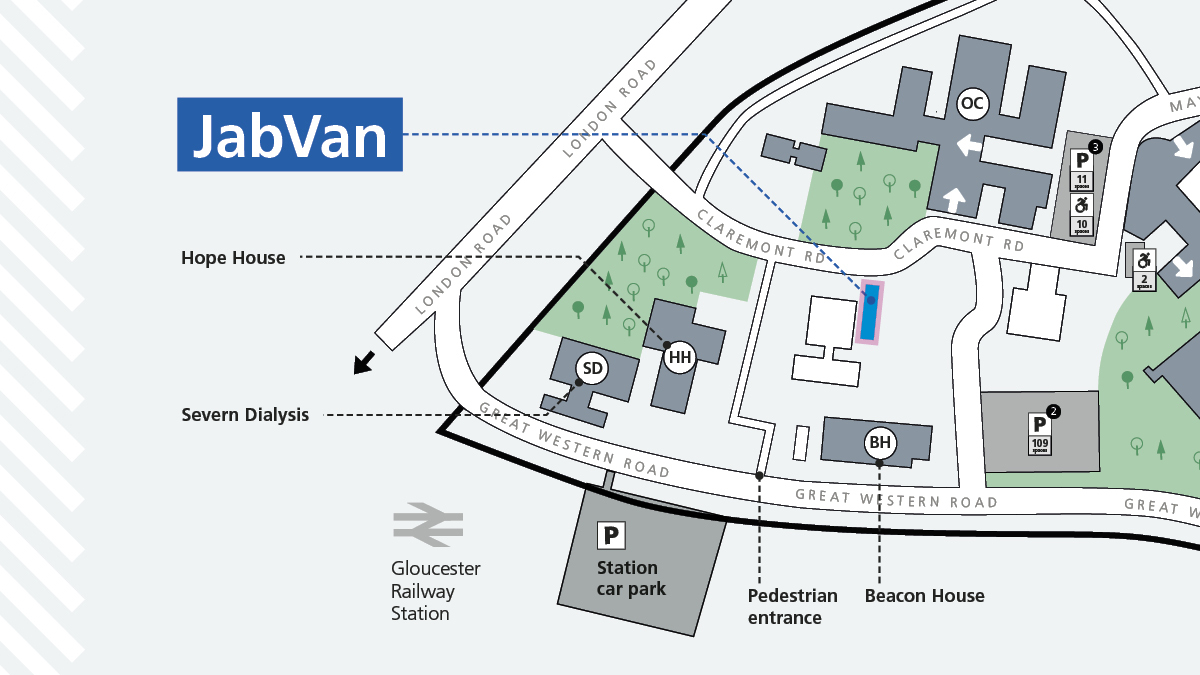 Visión Incorporar Parámetros gloucester royal hospital map papelería ...
