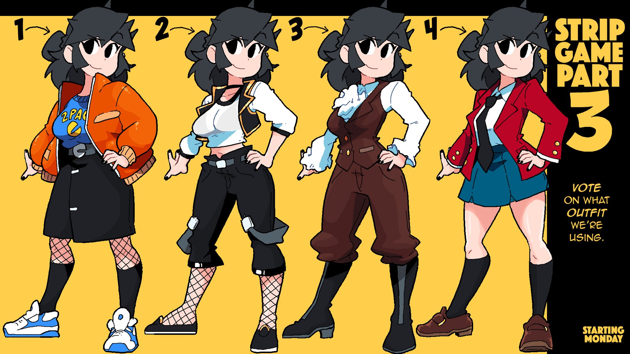 Scott Malin ️ on Twitter: "choose the outfit for the strip game next week👀 https://t.co ...