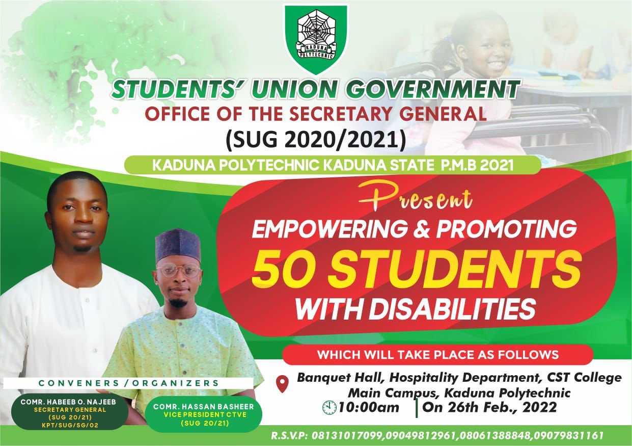 Kaduna Polytechnic Logo Kaduna Poly Welcomes 65 Year Retirement Age