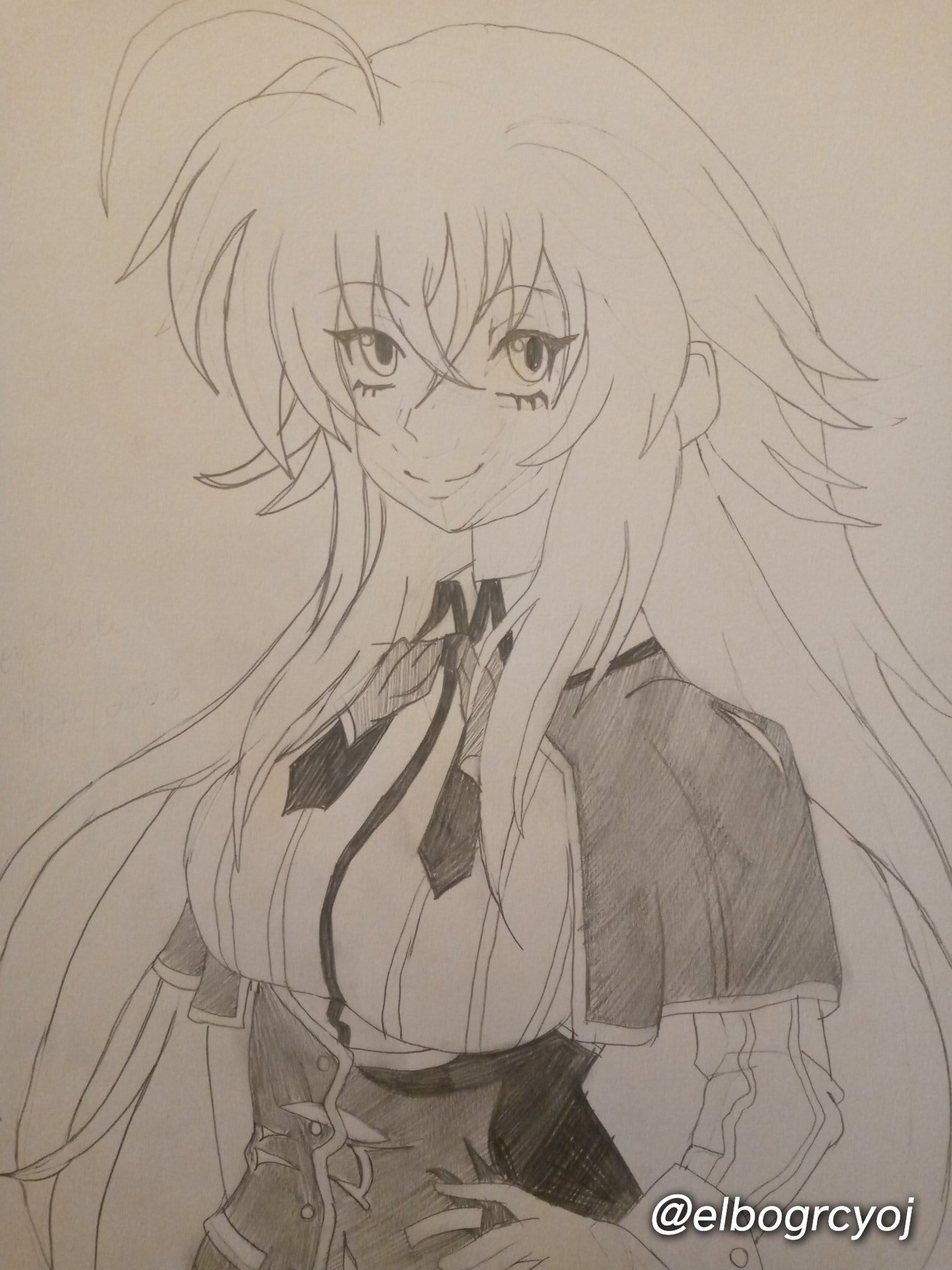 Highschool Dxd Rias Drawing