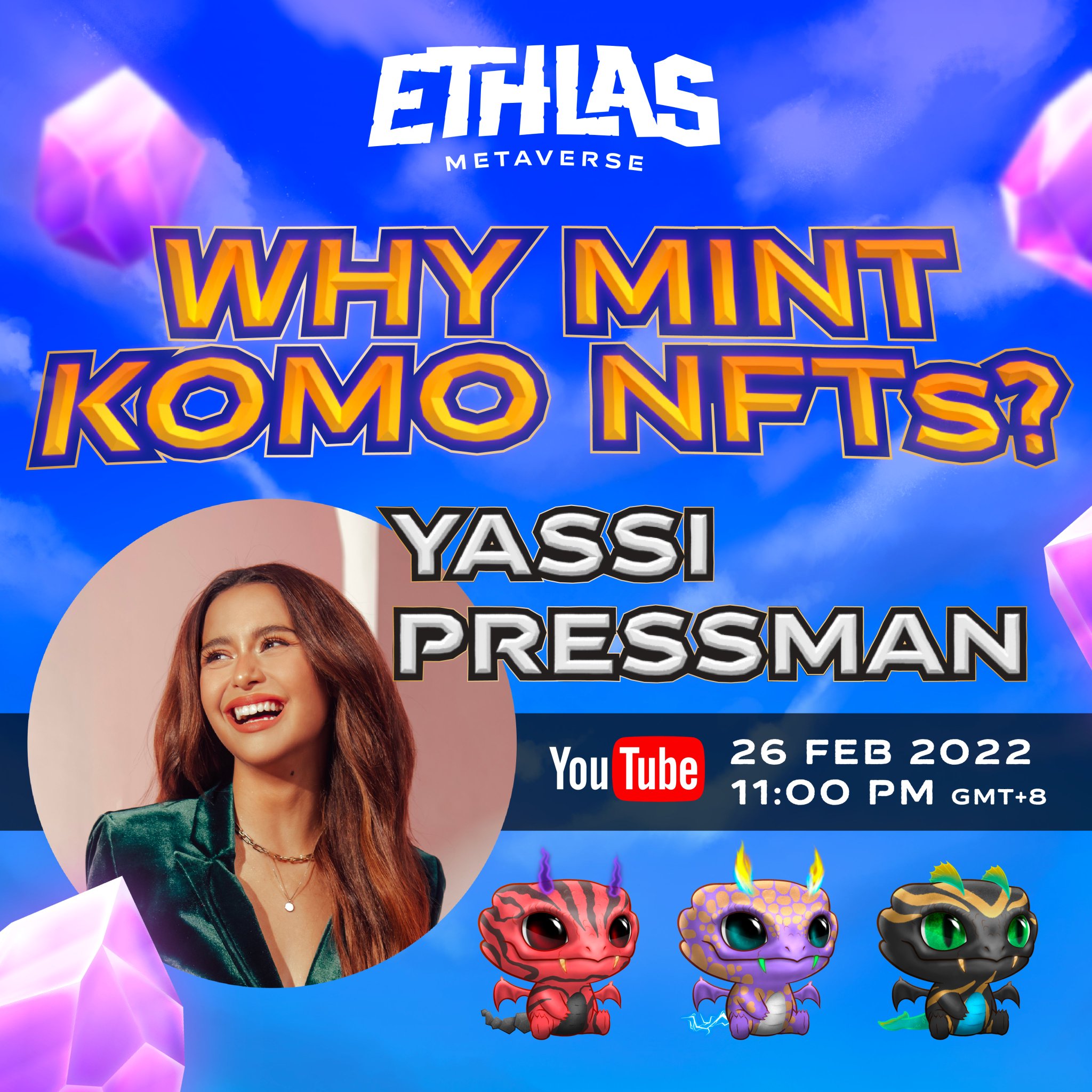 Ethlas on Twitter: "Tune in for an 👀#EXCLUSIVE watch party👀 we’re hosting tonight with Yassi ...