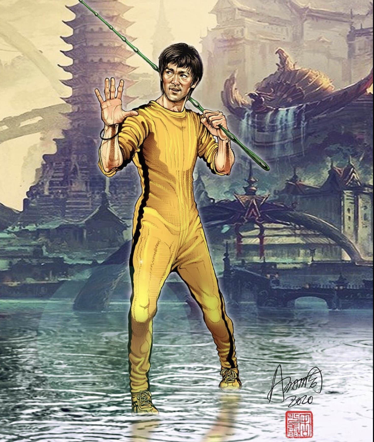 Bruce Lee Game Of Death Costume