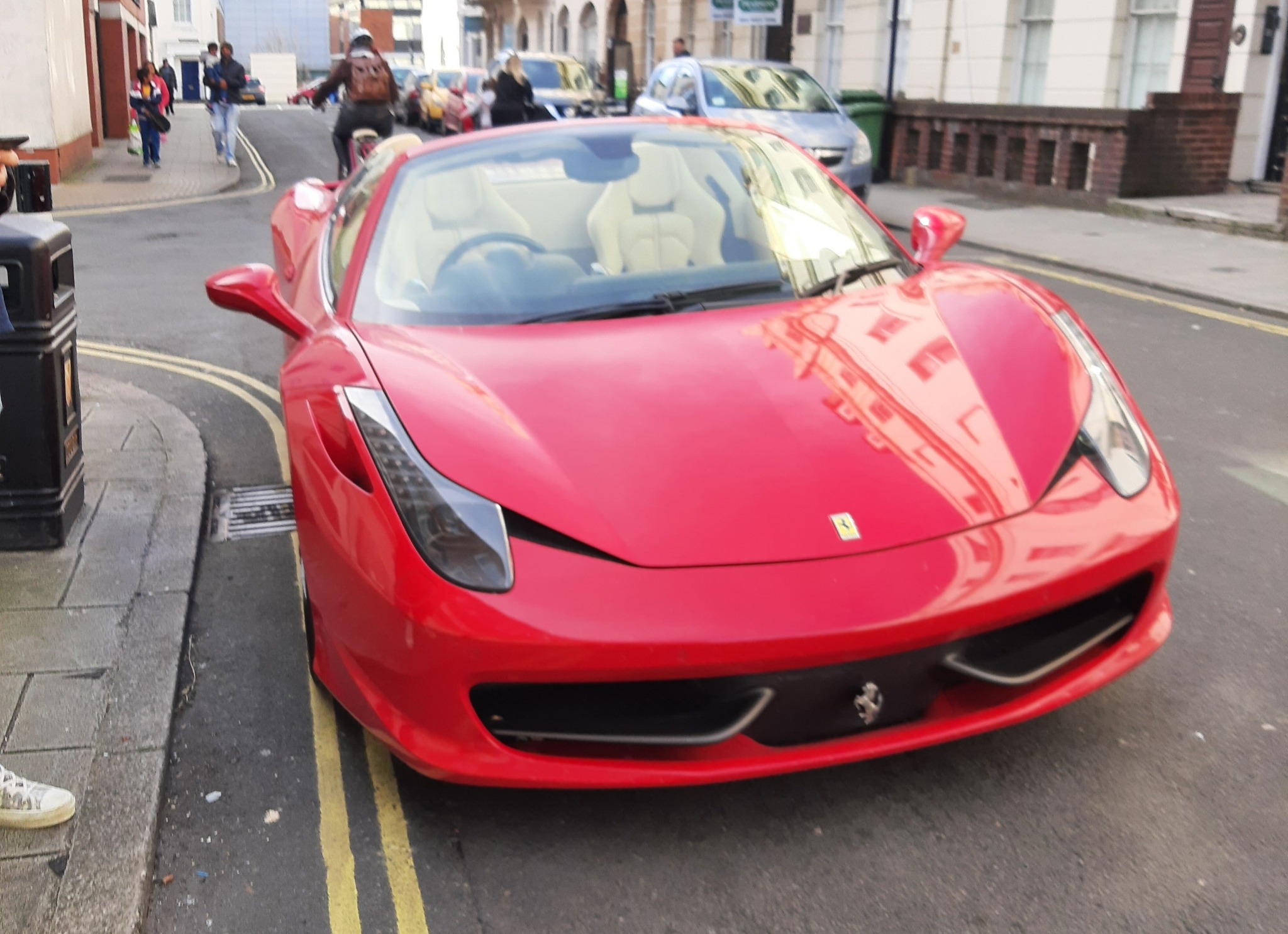 Ferrari 458 Spider Pink