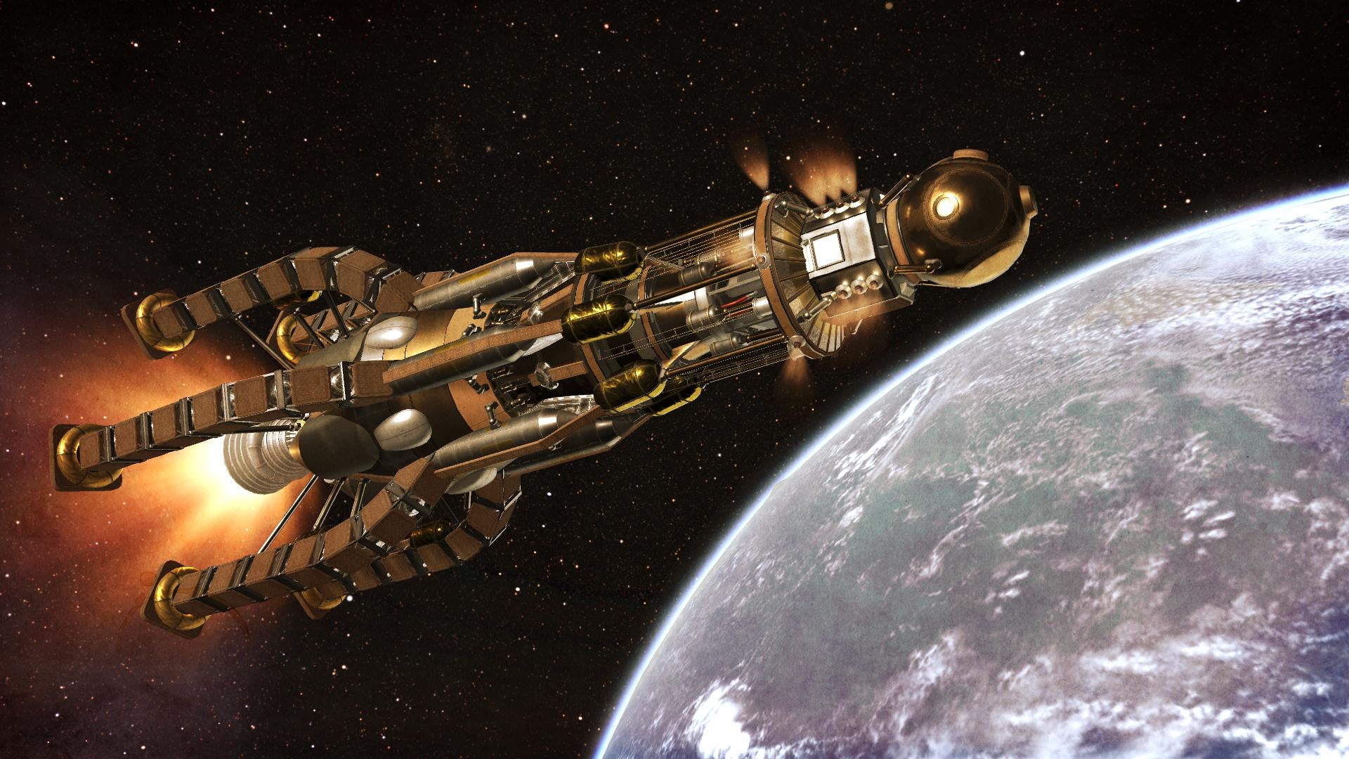 Kerbal Space Program Battlestar