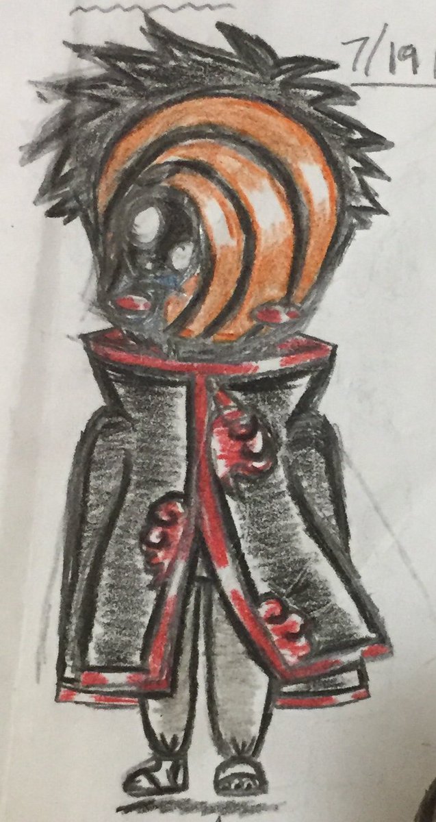 Tobi Drawing Chibi