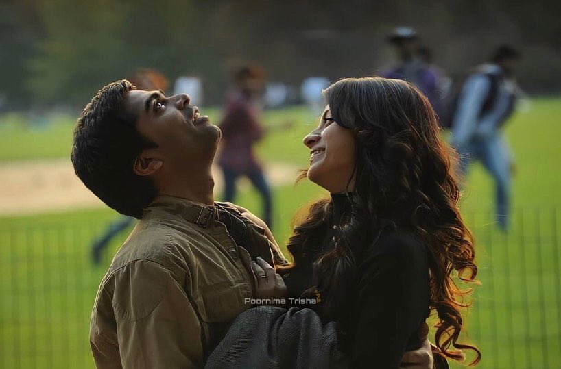 Vtv Stills Of Trisha And Simbu