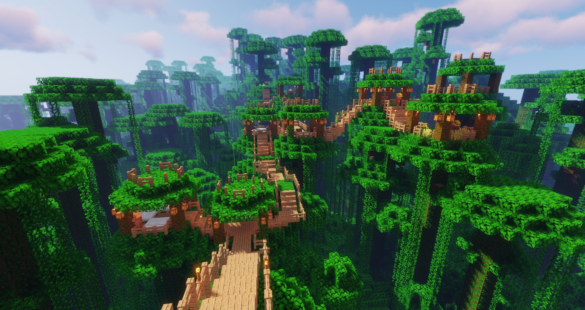Arvores Da Selva Minecraft