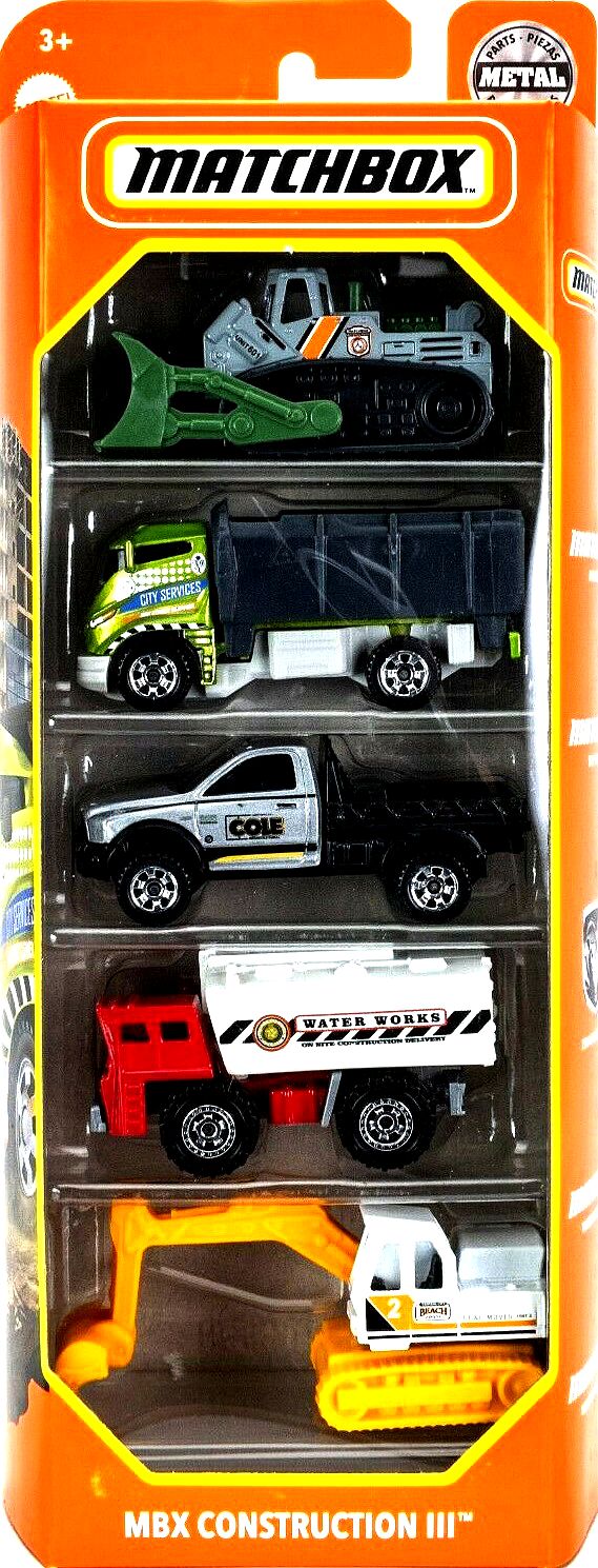 Matchbox 2022 5 Packs