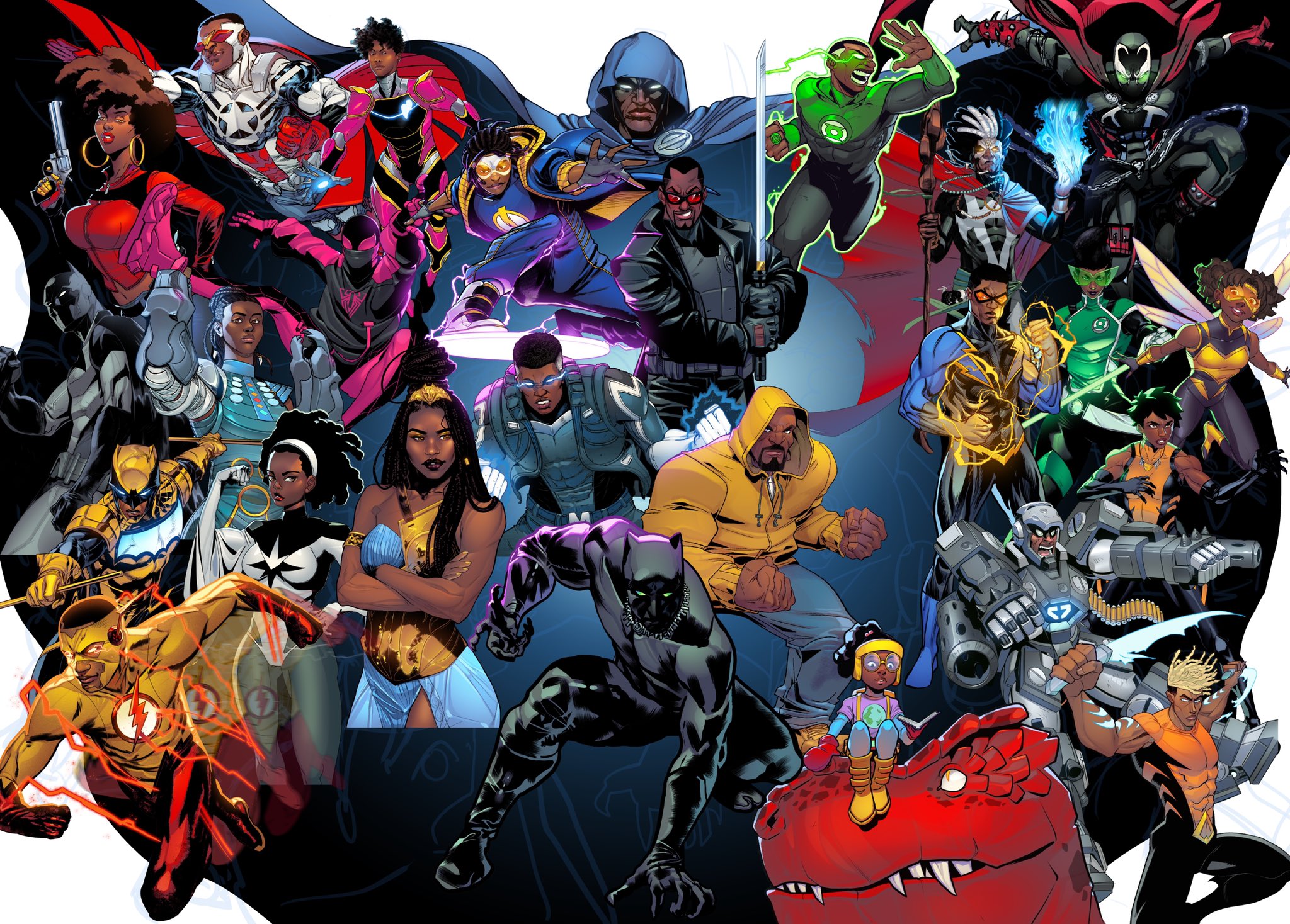 Paris Alleyne on Twitter: "Happy Black History Month! @Rockthearts1 and I are back with a new ...