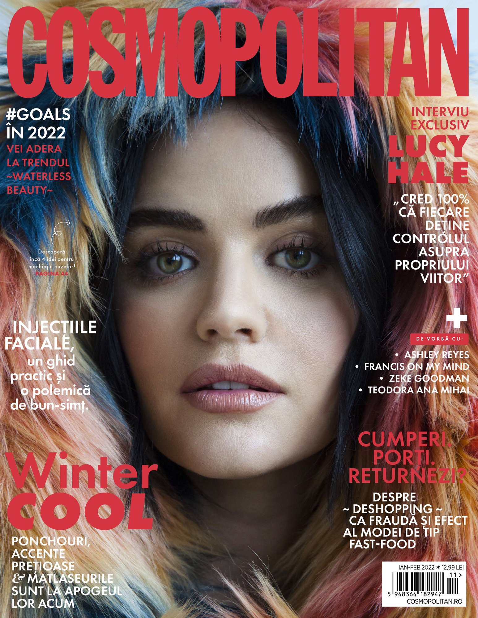 Lucy Hale Cosmo 2022