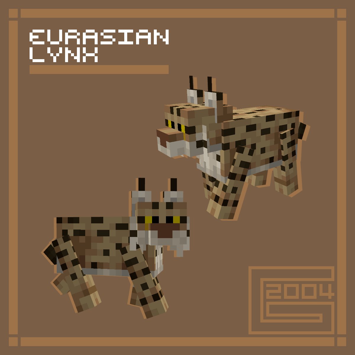 Minecraft Ocelot Pixel Art