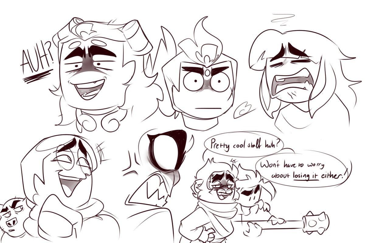 LMK / Doodles ] Just felt like doodlin expressions today」⚡️🐺ERLANG ...