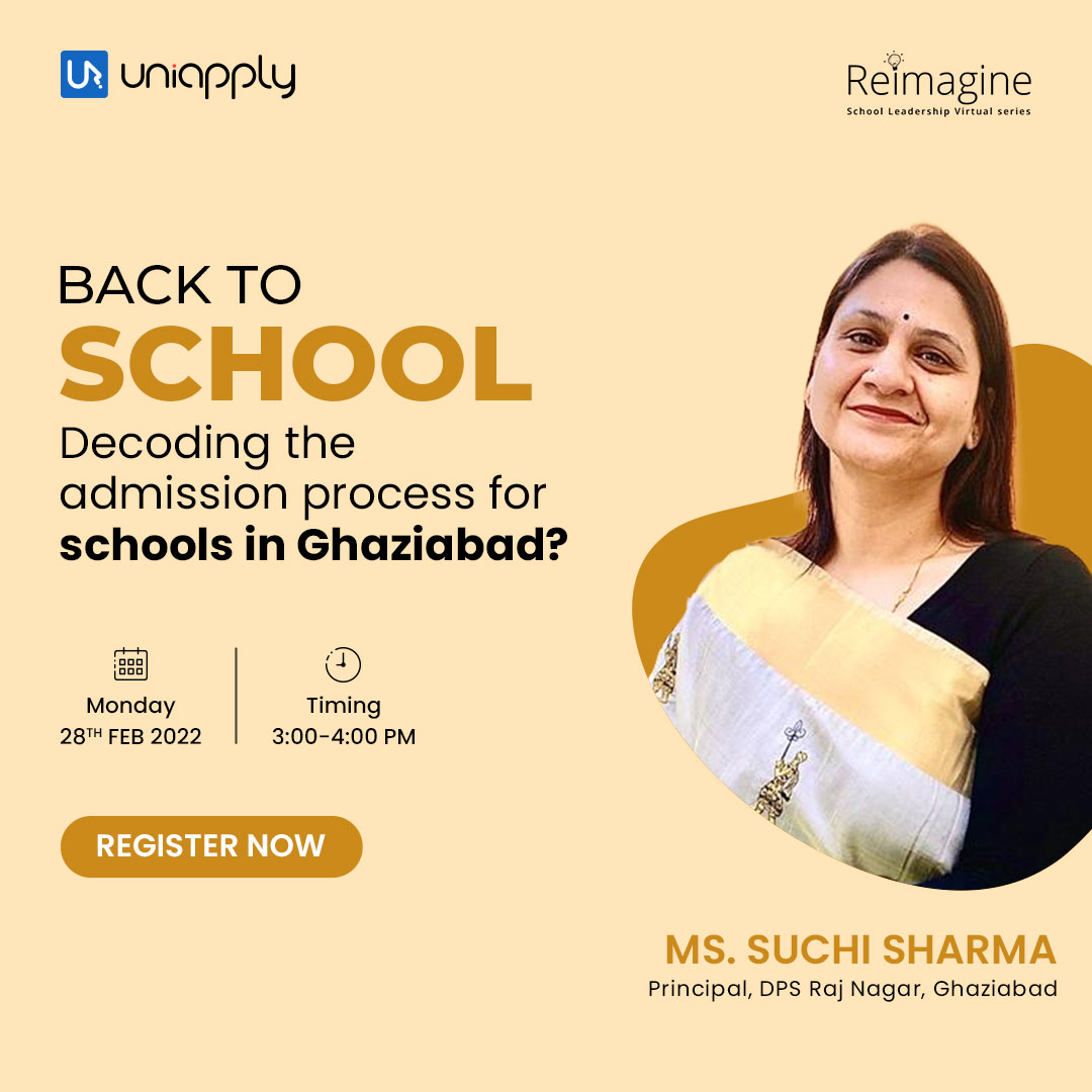 UniApply India on Twitter: "Catch Ms. Suchi Sharma, Principal, DPS Raj Nagar, Ghaziabad this ...
