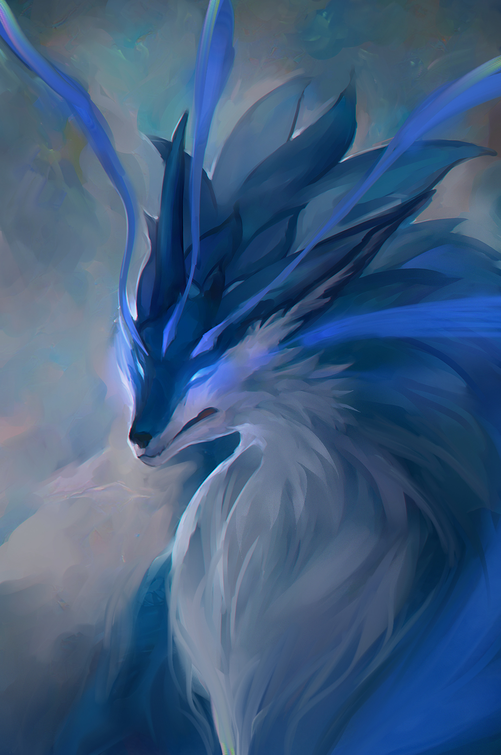 Elemental Winged Wolves