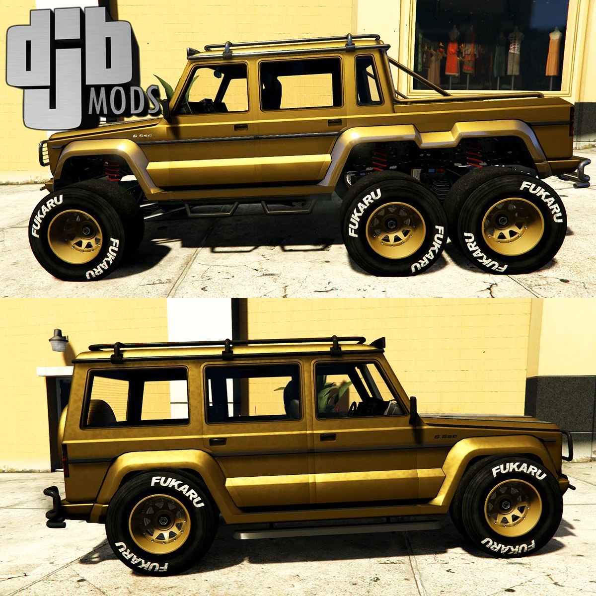 Dubsta 6x6 Gta V