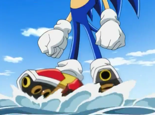 Shadow The Hedgehog Hover Shoes